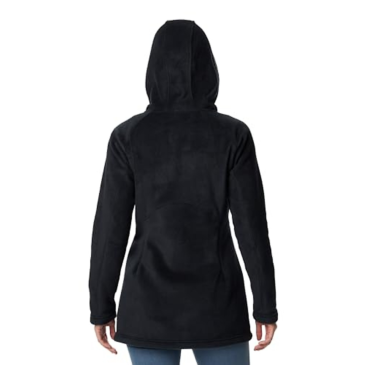 Columbia Women's Benton Springs II Long Hoodie, Black, X-Large