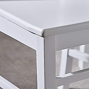 Christopher Knight Home Roshan Farmhouse Acacia Wood Dining Chairs, White