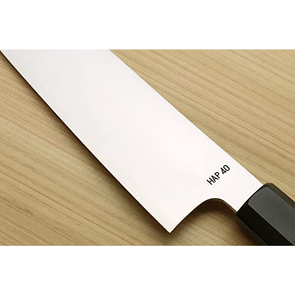 Yoshihiro HAP40 High Speed Stainless Steel Gyuto Chefs Knife Rosewood Handle (8.25'' (210mm))