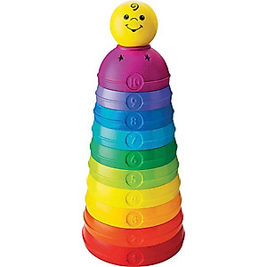 Fisher Price K7166 Stack & Roll Cups Toy