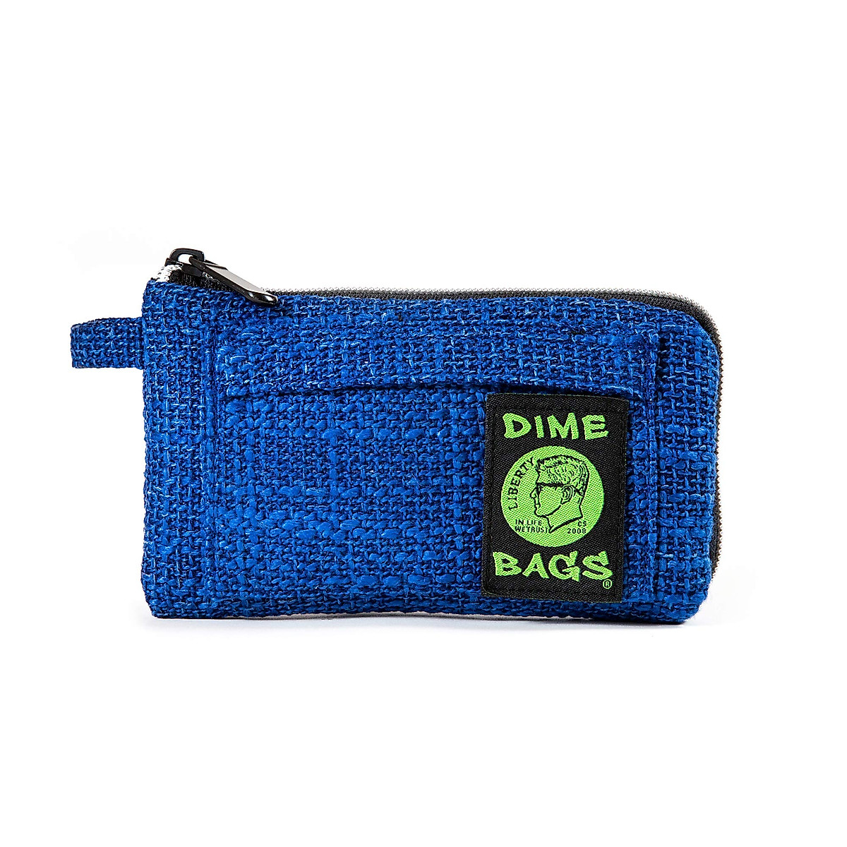 Dime Bags Padded Pouch with Soft Padded Interior | Protective Pouch for Glass with Removable Poly Bag (7 Inch, Midnight)
