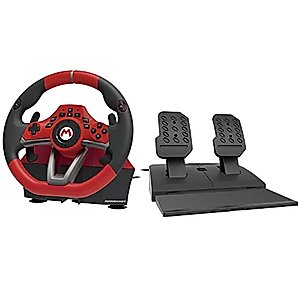 Nintendo Switch Mario Kart Racing Wheel Pro Deluxe By HORI,USB - Officially Licensed By Nintendo