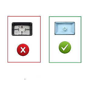 Pack of 2 CTRL Keycaps Replacement Key caps for Logitech G610 G710 G PRO X G512 Backlit Mechanical Gaming Keyboard