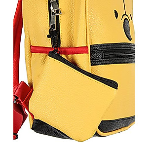 Disney Winnie The Pooh Hunny Lovin' Textured Faux Leather 3D Ears Mini Backpack