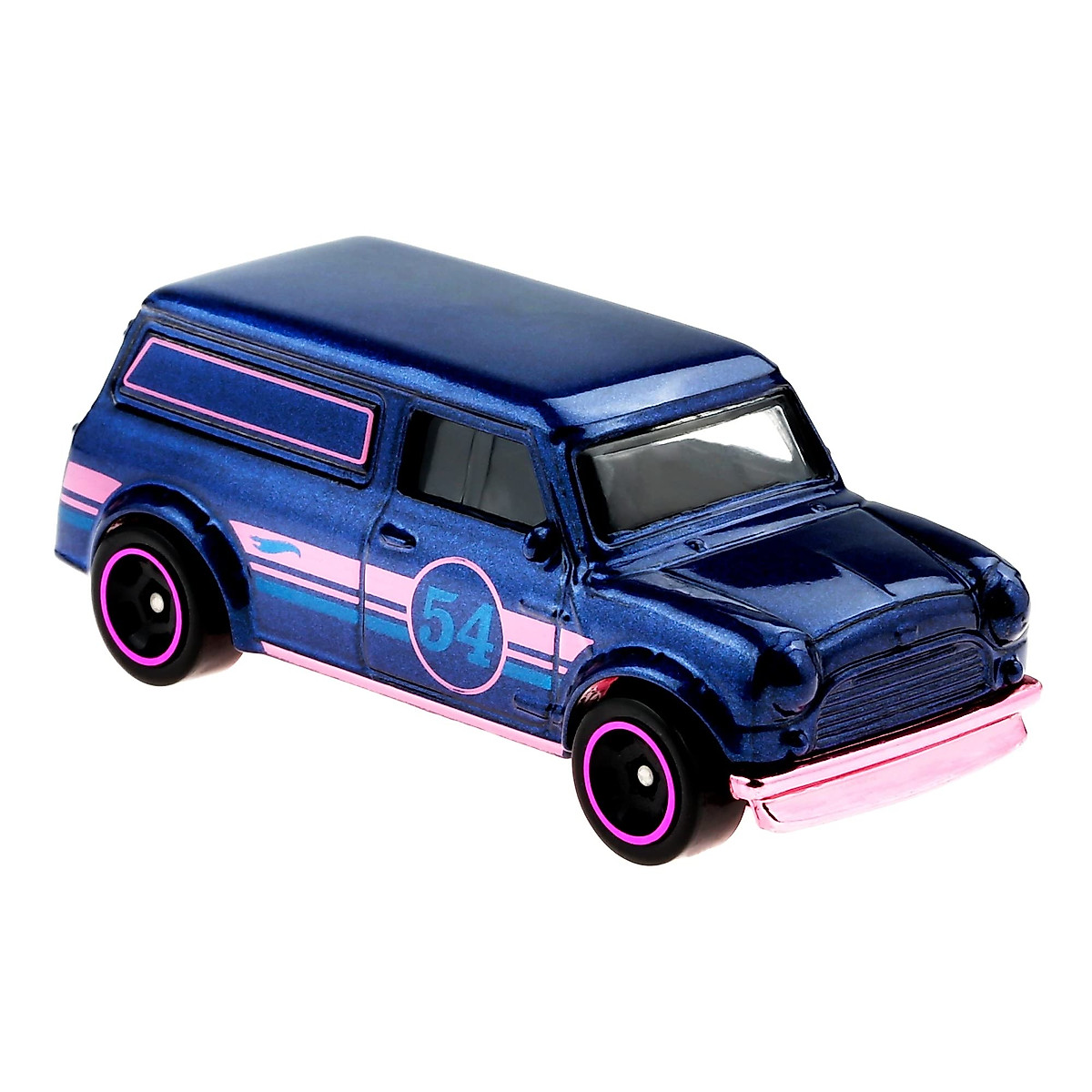 Hot Wheels Pearl and Chrome 67 Austin Mini Van 2/5
