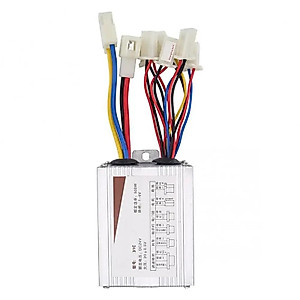 Bike Fender 350W/500W 12V/24V/36V/48V Electric Bicycle Brush Controller On for Electric DC Motor Scooter E-Bike Controller Box Parts Mud Guards (Color : 350W 36V)