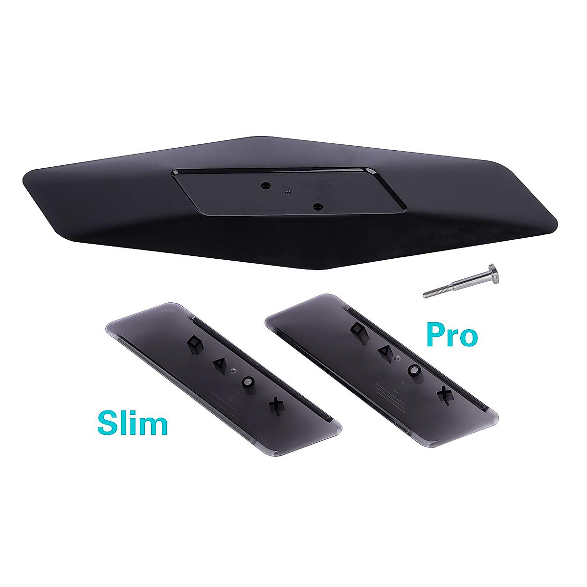 Yanfider Vertical Stand for PS4 Slim / PS4 Pro Console Base Bracket Mount Holder Stand Compatible with Playstation PS4 PRO/ PS4 Slim (PS4 not Included)