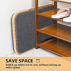 KMIGRUAN 85L Laundry Hamper with Lid, Bamboo Laundry Hamper with Handle, Grey Clothes Hamper for Bedroom, Bathroom and Closet Storage of Clothes and Towels