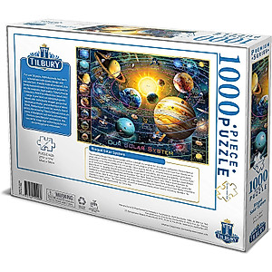 TILBURY Premium Jigsaw Puzzle - 1000 Piece Puzzle - A Brilliant Solar System Puzzle. The Perfect Jigsaw Puzzle For The Whole Family And Great Games For Adults