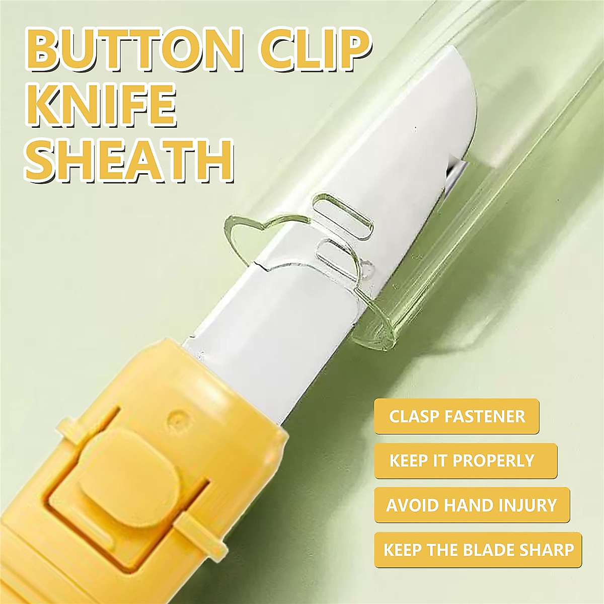 Fruit Knife Peeler, 2-in-1 Stainless Steel Fruit Knife, Multifunctional Portable Peeling Fruit Knife, Creative Fruit And Vegetable Peeling Knife, Suitable For Kitchen, Picnic, Travel. (Yellow)