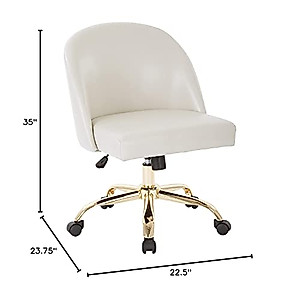 Work Smart/Ave Six Layton Mid Back Office Chair