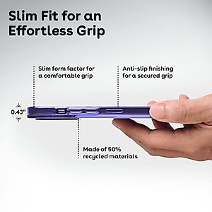 Casetify Essential iPhone 14 Pro Max Case [2X Military Grade Drop Tested / 4ft Drop Protection/Compatible with Magsafe] - You are Exactly - Matte Grey (CTF-19190000-16005440)