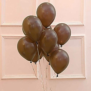 Fall Balloons/Fall Bridal Shower Decorations Brown Orange Gold/Fall Birthday Decorations/Thanksgiving Party Wedding 20pcs Brown Orange Balloons