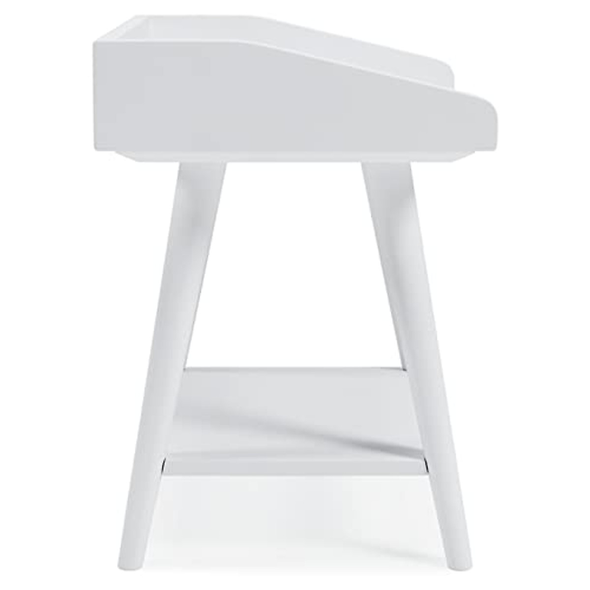 Signature Design by Ashley Blariden Modern Accent or End Table, White
