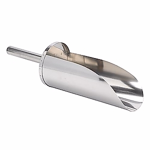 Hoement 1pc Multi-function Spatula Stainless Steel Ice Cubes Plastic Food Stainless Steel Ice Scoop Dry Goods Scoop Metal Candy Scoop Bar Ice Scoop Ice Metal Scooper Ice Scooper Ice Scoops