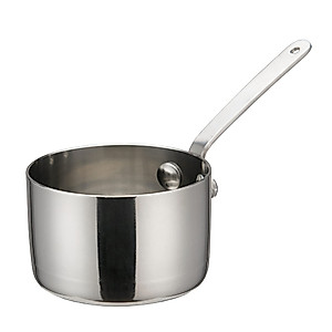 WINCO Mini Sauce Pan, Silver