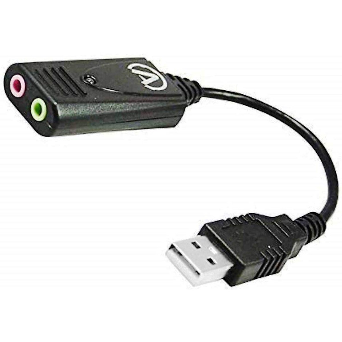 Andrea Electronics C1-1021450-1 Model USB-SA-1 High Fidelity External Digital Sound Card with Noise Reduction Technology