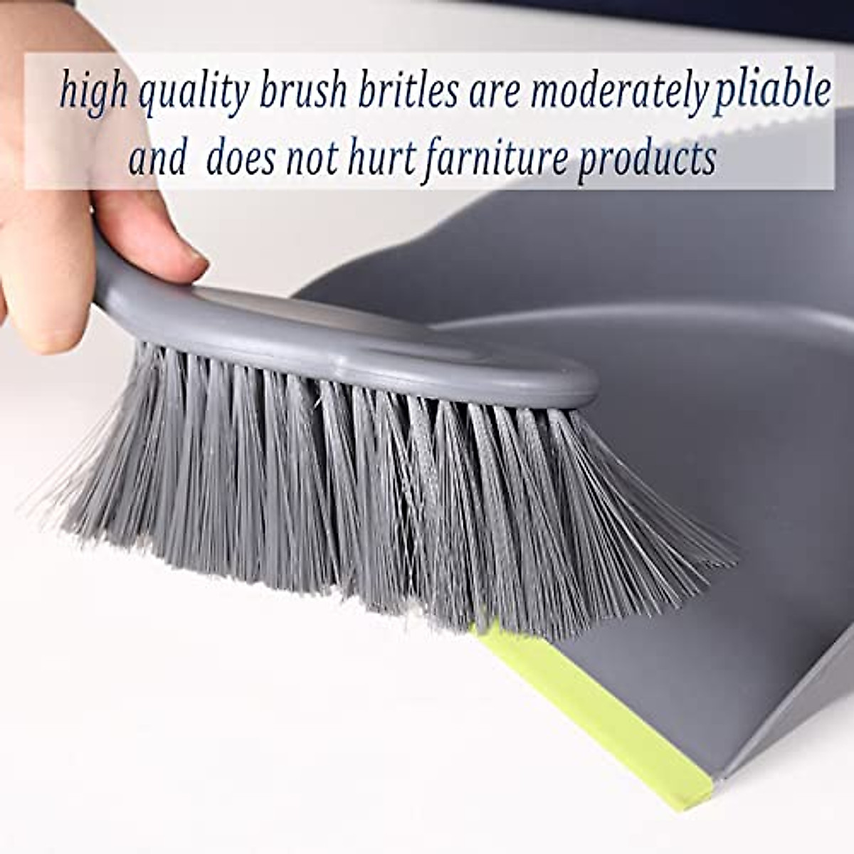 Dustpan and Brush Set,Dust Pans with Brush,Hand Broom Dust Pan,Broom Dustpan Set are Suitable for Kitchen, Sofa, Table, Car Trunk and Seat, Pet Nest and so on.(2pcs)