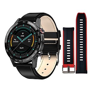 Smart Watch HD for iPhone and Android Phones, CKG Fitness Watch for Men and Women with 1.3" Full Touch Super HD Retina Display, Activity Tracker,IP68 Waterproof,Compatible iPhone Samsung
