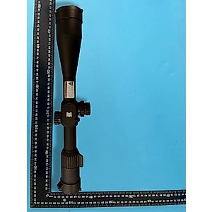 Monstrum G2 6-24x50 First Focal Plane FFP Rifle Scope with Illuminated Rangefinder Reticle and Parallax Adjustment | Black
