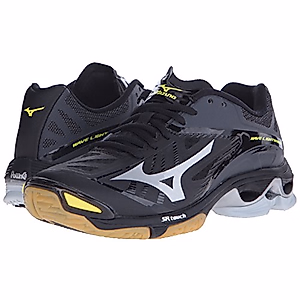 Mizuno Women's Wave Lighting Z2 Volleyball Shoe, Black/Silver, 7 D US
