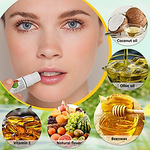 DMSKY 12 Pack Lip Balm, Natural Lip Balm Bulk with Vitamin E and Coconut Oil, Moisturizing Soothing Chapped Lips, Gifts for Women Stocking Stuffers Party Favors