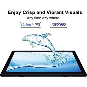 FLYINGTECH Tablet 10 inch, Android 10.0 Tablets, 2GB RAM, 32GB ROM, Quad Core Processor, HD IPS Screen, 2.0 Front + 8.0 MP Rear Camera, 6000mAh Battery, Touchscreen, WiFi, Bluetooth