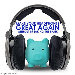 AHG Replacement HD 650 / HD 600 Ear Pads Headphone Cushions Compatible with Sennheiser HD650 HD660S HD660S2 HD600 Massdrop X HD6XX HD58X Jubilee HD580 HD565 Jubilee. Premium Velour/High-Density Foam