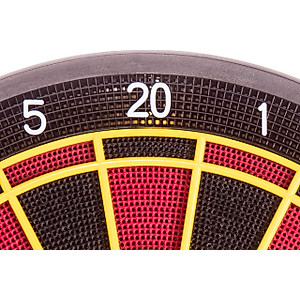 Arachnid Cricket Pro 300 Soft-Tip Electronic Dartboard Game Features 36 Games with 175 Options,Black