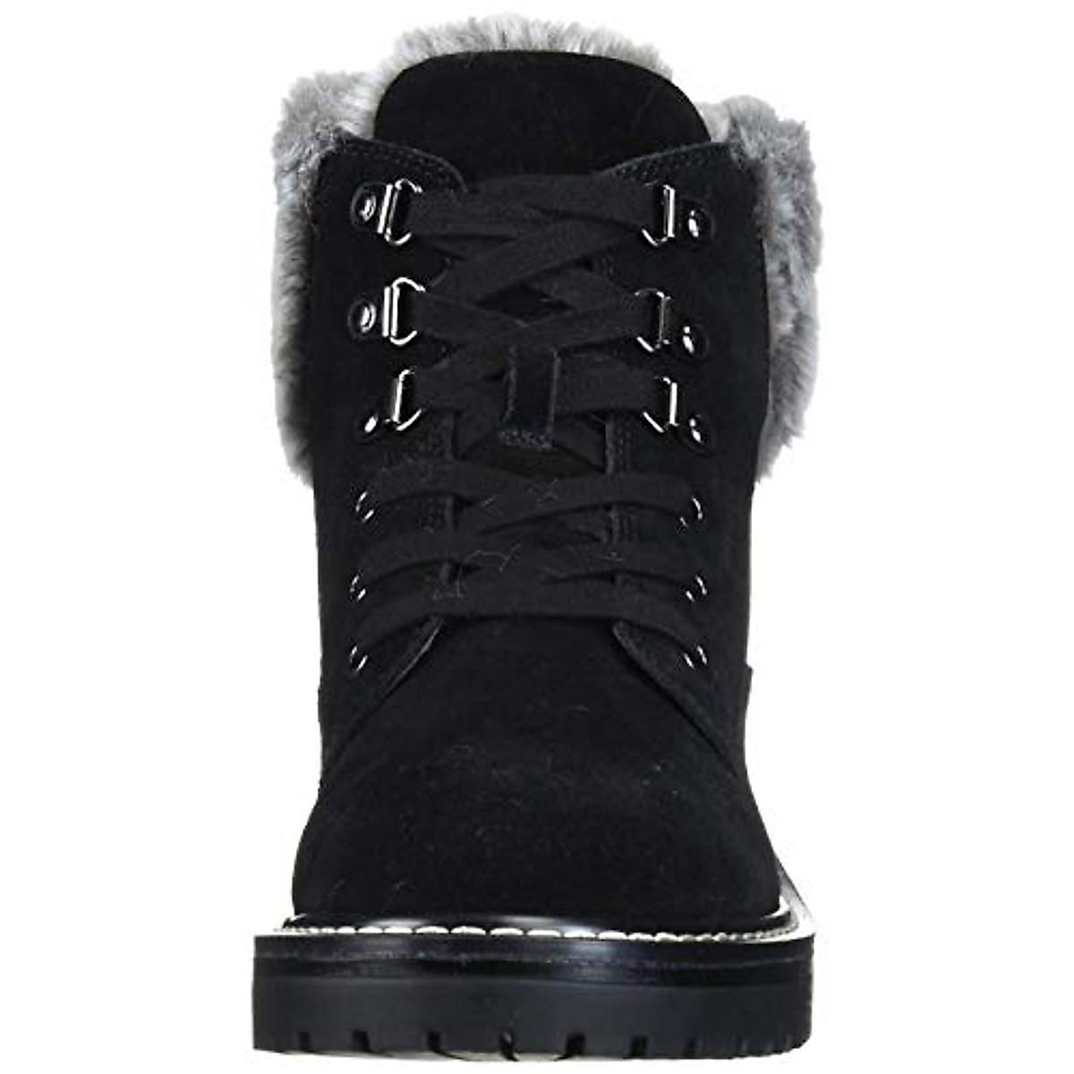 Bandolino Footwear Women's Lauria Hiking Boot, Black, 7 M US