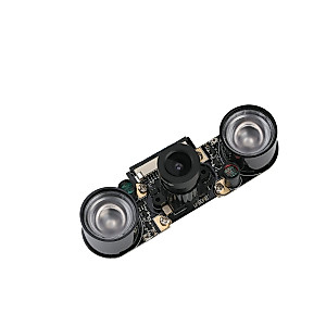 Unistorm Raspberry Pi Zero W Camera Module Night Vision with 3.6mm Adjustable Focal Length 2pcs IR Sensor LED Light Raspberry Pi Zero Adjustable Camera