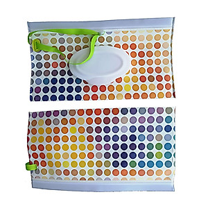 4 pack Reusable Eco Friendly Durable Portable Wet Wipe Pouch,Travel Wipes Bag Travel Wipes Dispenser Wipe Pouches Baby Wet Wipe Cases