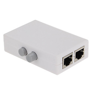 SEDNA - 2 Port Ethernet RJ45 Manual Switch (2-in 1-Out or 1-in 2-Out)