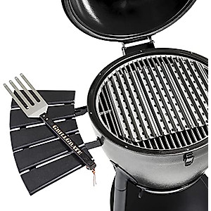 GrillGrate - Top Sitting Grates for Medium Big Green Egg - Accessory for Big Green Egg - 18" x 6" x 4"