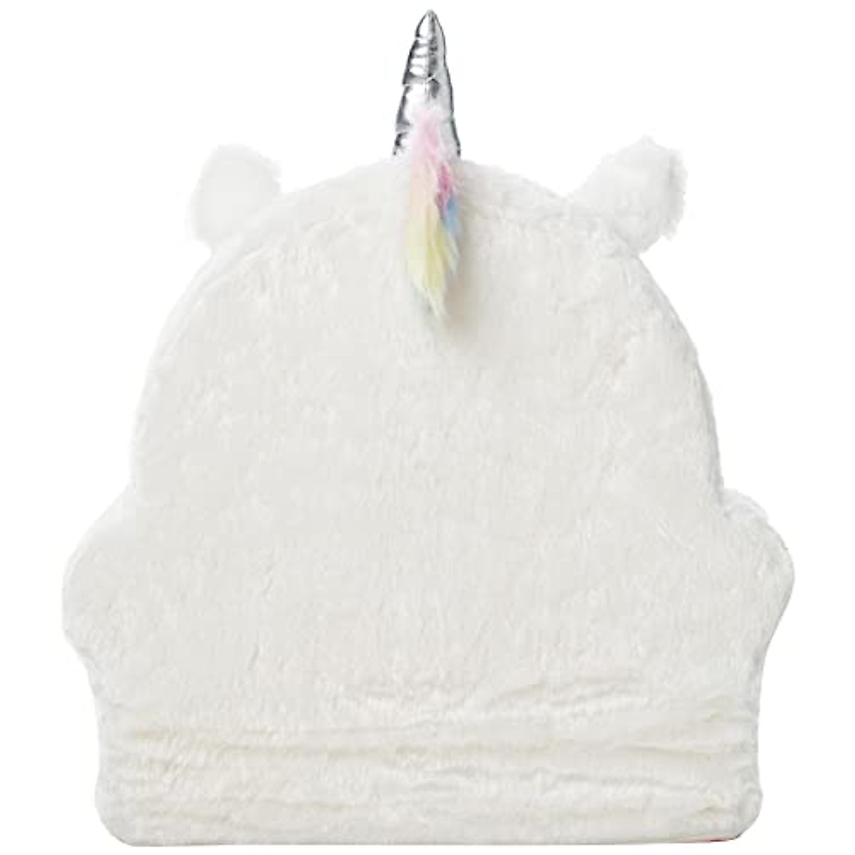 Amazon Basics Children's Plush Toddler Chair, Unicorn, Medium, Multicolor