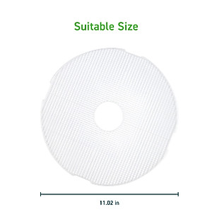 COSORI Food Dehydrator Accessories, for 5 Tray CFD-N051-W Only, BPA-Free, CFD-MS051-WUS, Plastic Mesh Screens, 2 Pack
