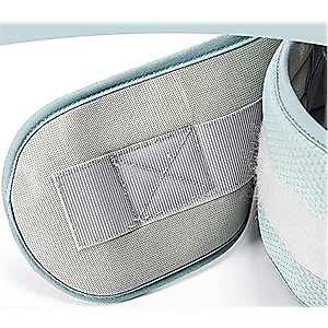 All Seasons Multi-Functional Cotton Breathable Double Shoulder Front Holding Baby Shoulder Strap Mother and Baby Articles ergonomically Comfortable Baby Convenient Adjustable (Breathable Green)