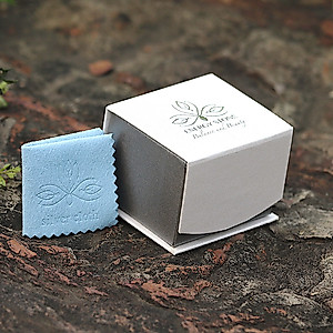 ENERGY STONE Simplicity Sterling Silver Meditation Spinner Ring (Style US63) (9.5)