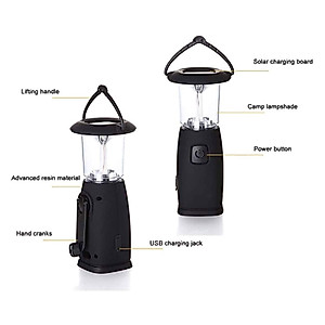 HHWKSJ Lantern Camping Lantern Battery Powered Lights for Power Outages, Home Emergency, Camping, Hiking, Camping Accessories, Portable & Lightweight