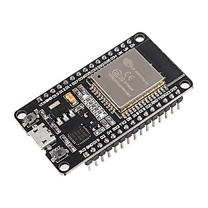 Aokin ESP32 ESP-WROOM-32 Development Board 2.4 GHz WiFi and Bluetooth Dual Cores Microcontroller ESP-WROOM-32 Chip for Arduino NodeMCU, 1 Pcs