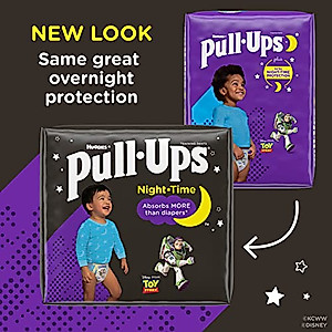 Pull-Ups Boys' Nighttime Potty Training Pants Training Underwear, 2T-3T, 21 Ct