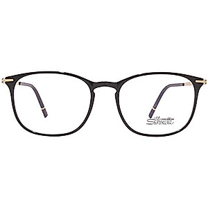 Eyeglasses Silhouette Momentum Full Rim 2920 9020 Black Onyx/Gold 54/18/145 3
