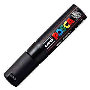 Posca Acrylic Paint Marker, Broad Bullet, Black