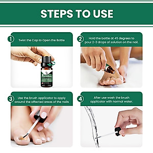 Toenail Renewal Solution Extra Strength Care for Toe Nail & Fingernails - Nail Repair Solution for broken, Discolored Nails - Renews Damaged Cracked Ingrown Toenail Made In USA 0.50 Fl Oz - 2 Pack