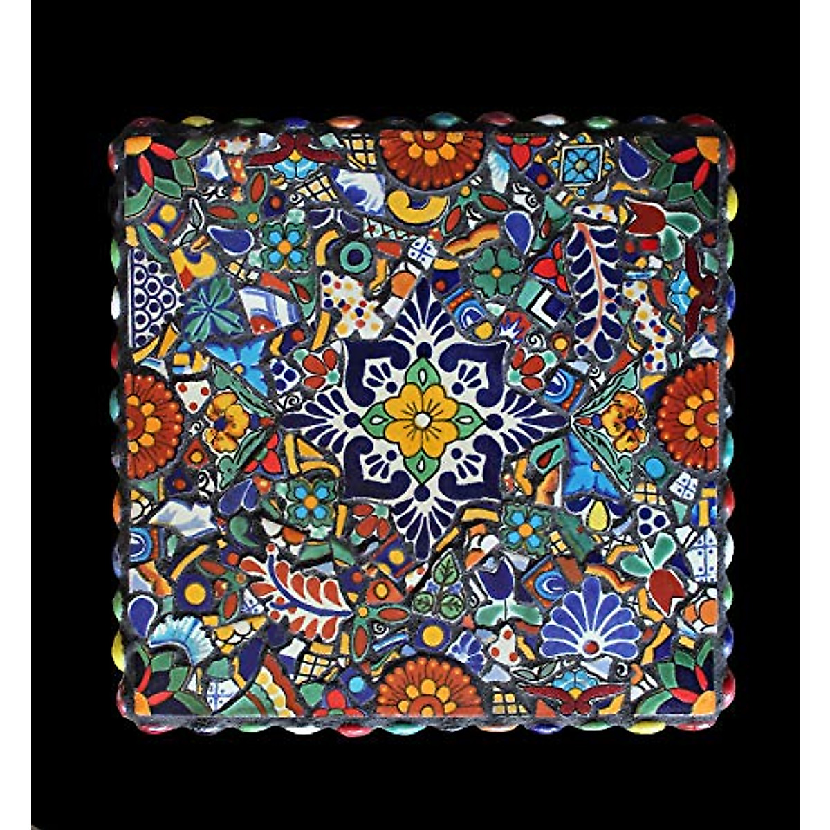 Broken Ceramic Glue Down Mexican Tile for Murals and Mosaics! 25 pounds, New! Best Deal! ⭐⭐⭐⭐⭐