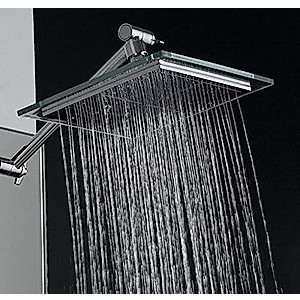 Blue Ocean 8" SH6021A Chrome Bath Rainfall Shower Head
