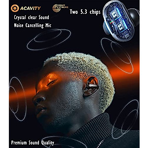 Open Ear Bone Conduction Earbuds Clip On Head Set Wireless Ear Clip Bone Conduction Headphones Headset Cycling Running Workout Earbuds Bluetooth Bone Conducting Induction Earphones Headphone