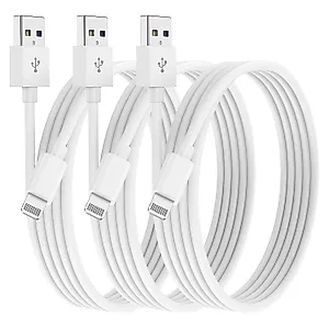 Essri for iPhone Charger 10 FT 3Pack, USB to Lightning Cable 10 Foot, Extra Long Fast Charging Cord 10 Feet Compatible with iPhone 14 13 12 11 Pro XR 8 7 6s Plus,iPad Pro Air Mini