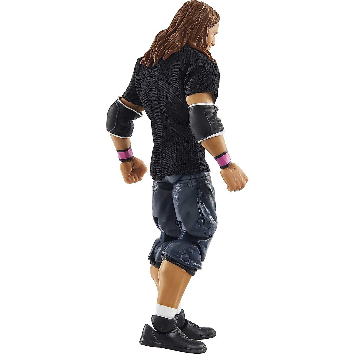 Mattel Bret “Hit Man” Hart WrestleMania Action Figure with entrance shirt & Vince McMahon Build-A-Figure Pieces, 6-in Posable Collectible Gift for Fans Ages 8 Years Old & Up