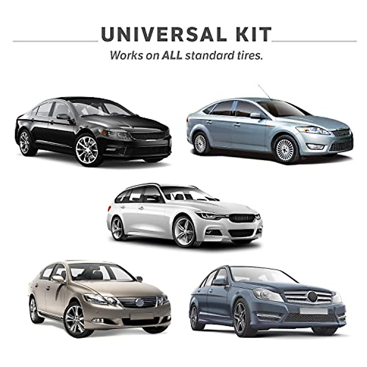 Slime 10188 Flat Tire Puncture Repair Sealant, Rescue, Emergency Repair for highway vehicles, universal fit, Non-toxic, eco-friendly